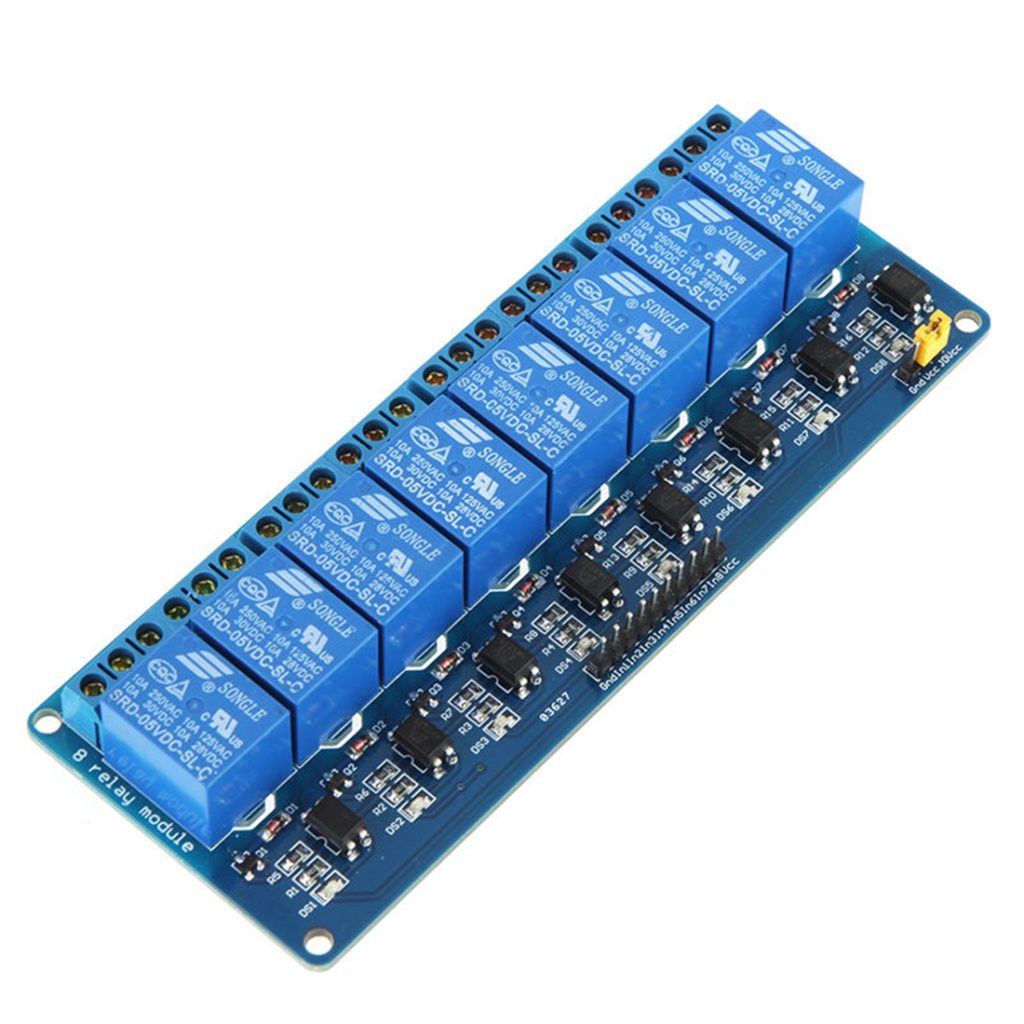 5V Module de relais électronique a bouclier de 8 canaux pour Arduino ...
