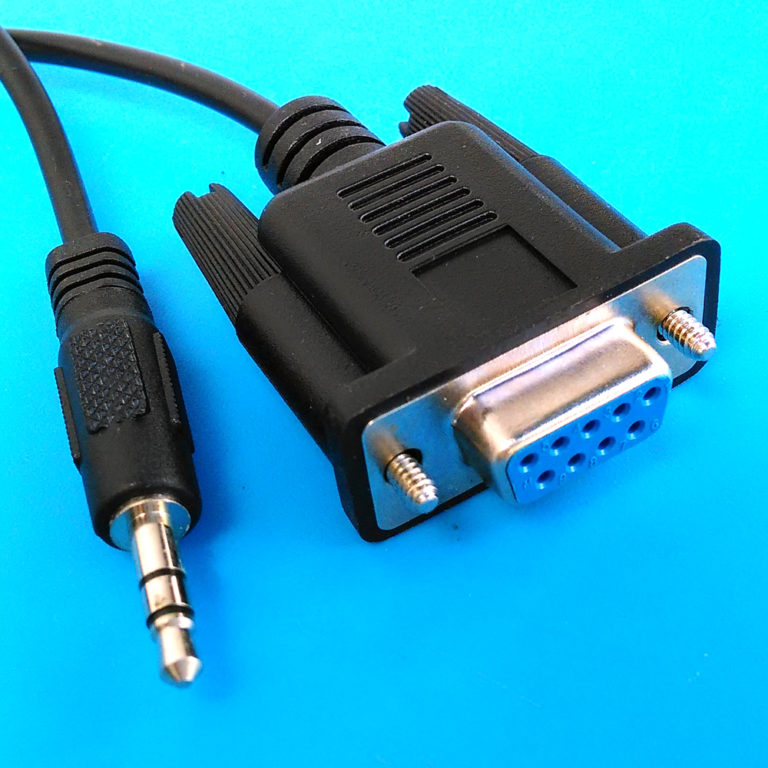 Câble RS232 mini jack 3.5 mm à DB9 femelle Maroc - Dsindustrie.com