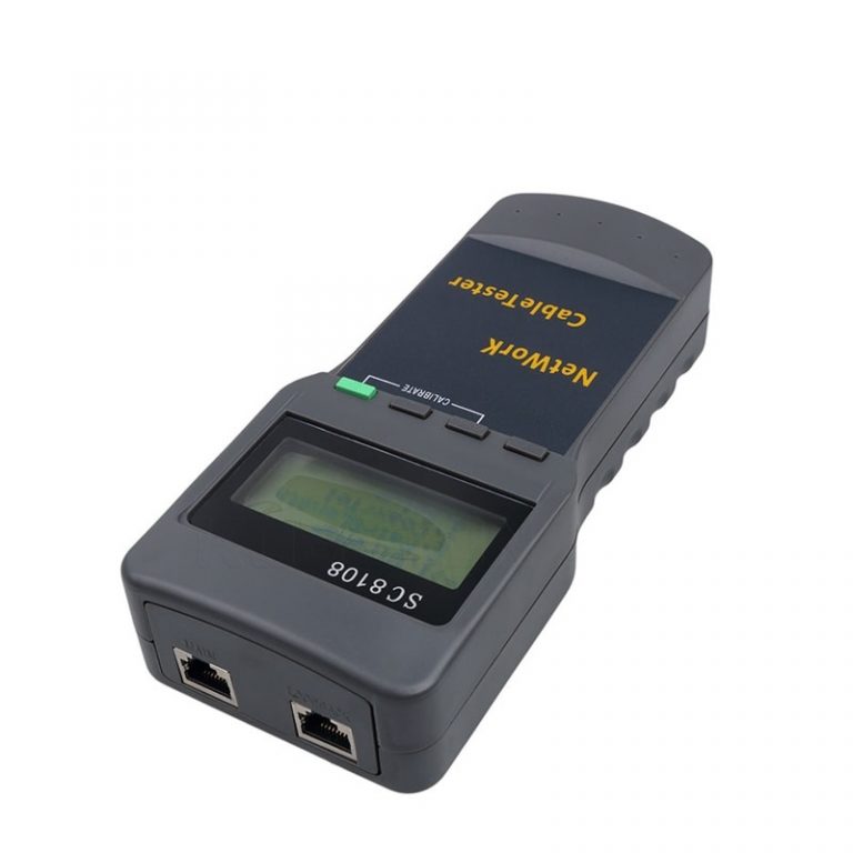 Testeur RJ45 LCD de câble réseau SC8108 Maroc - Dsindustrie.com