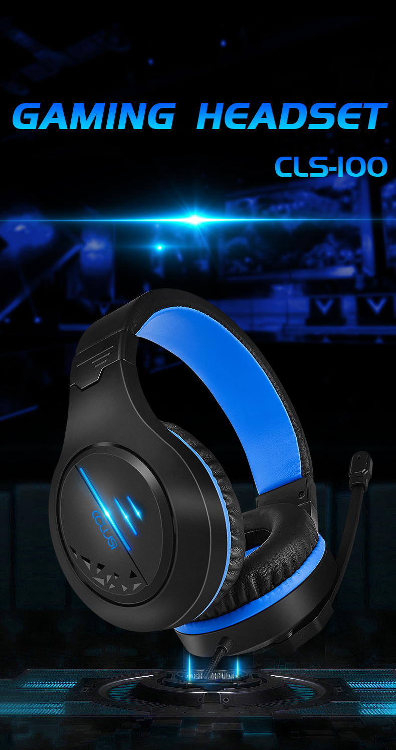 Casque de Jeu COLUSI CLS-100 avec Micro et lumière LED Maroc ...