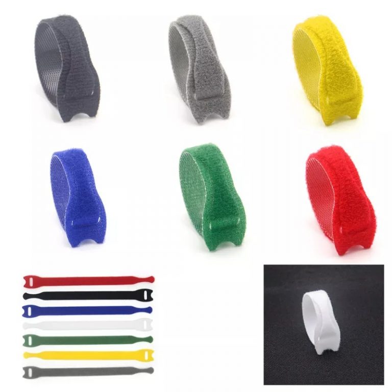 Lot de 50 attaches de câbles scratch Réutilisables Maroc - Dsindustrie.com