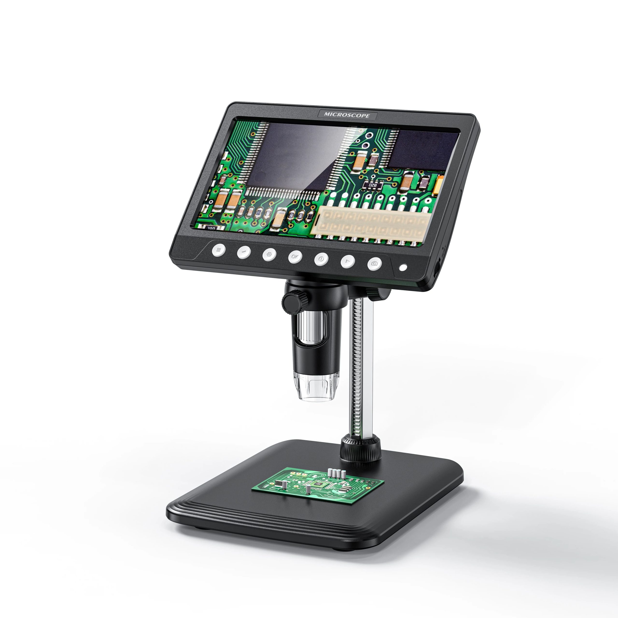Microscope Inskam 330 – Écran LCD, Caméra HD, LED, Zoom 1200x Maroc ...